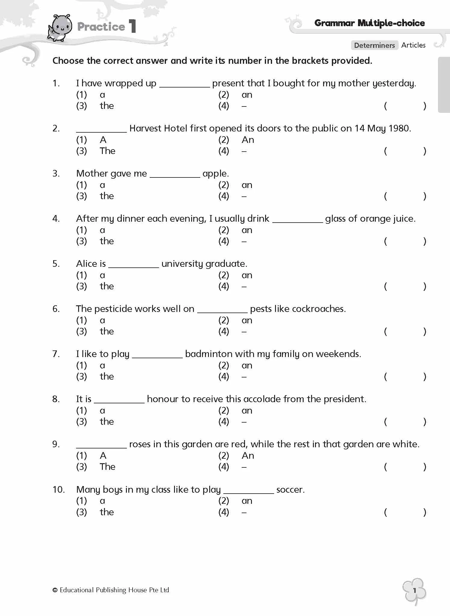 Primary 5 Complete Practice Book for Grammar, Vocabulary ...