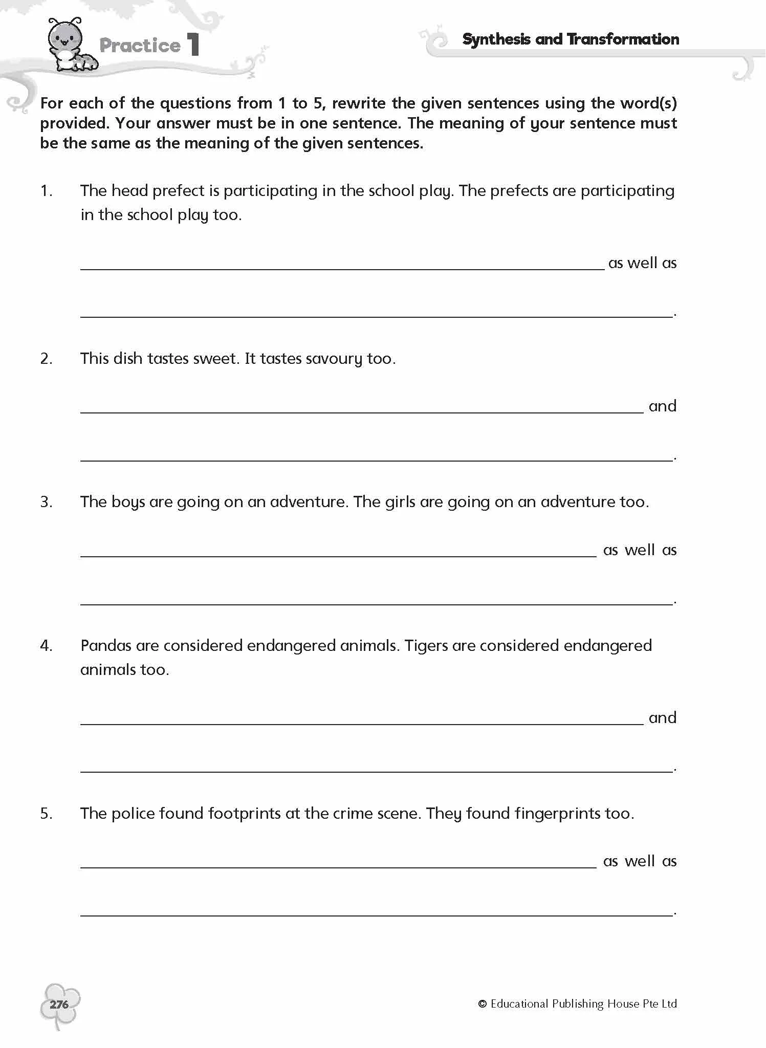 Primary 5 Complete Practice Book for Grammar, Vocabulary ...