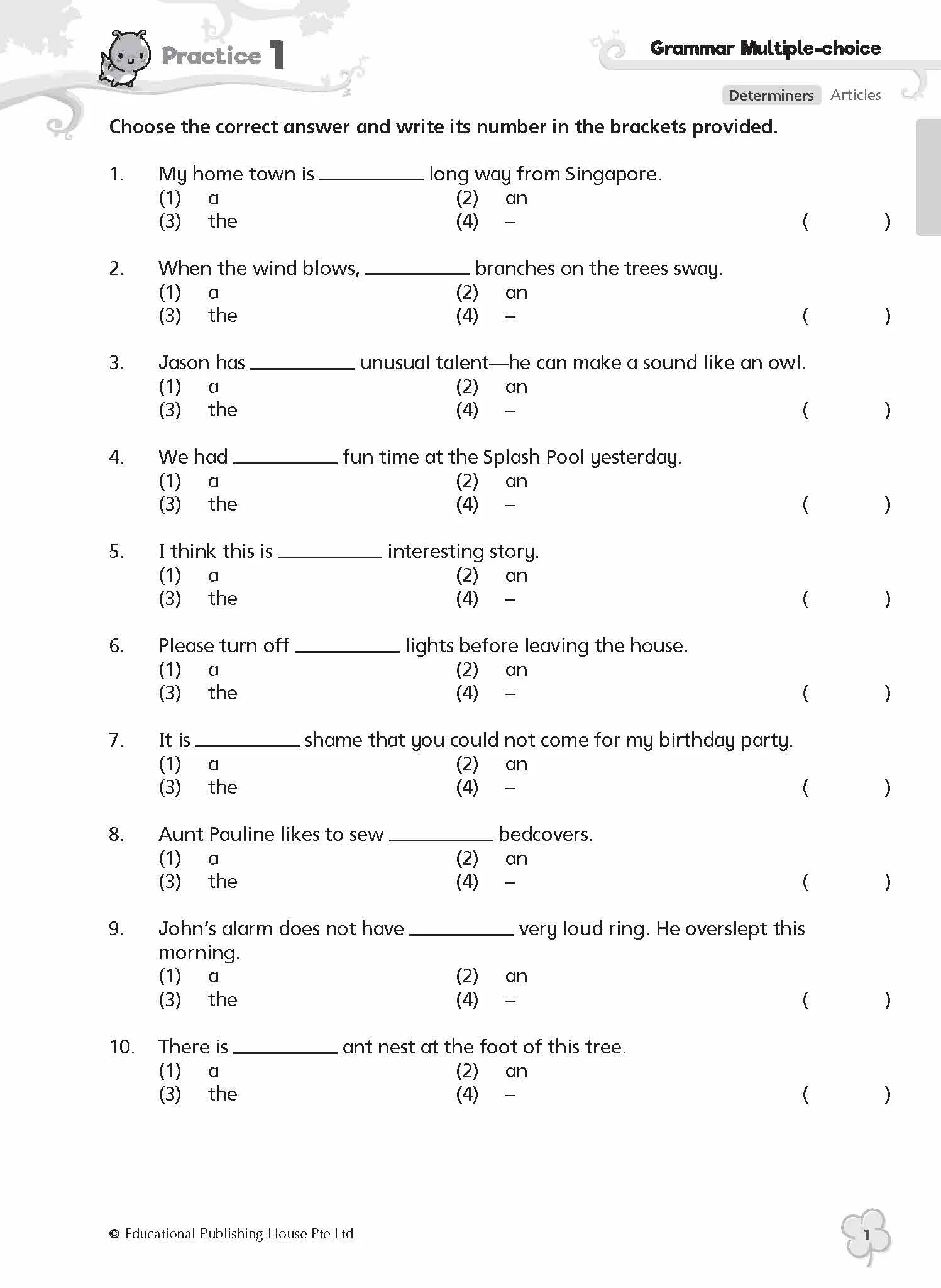 Primary 6 Complete Practice Book for Grammar, Vocabulary ...