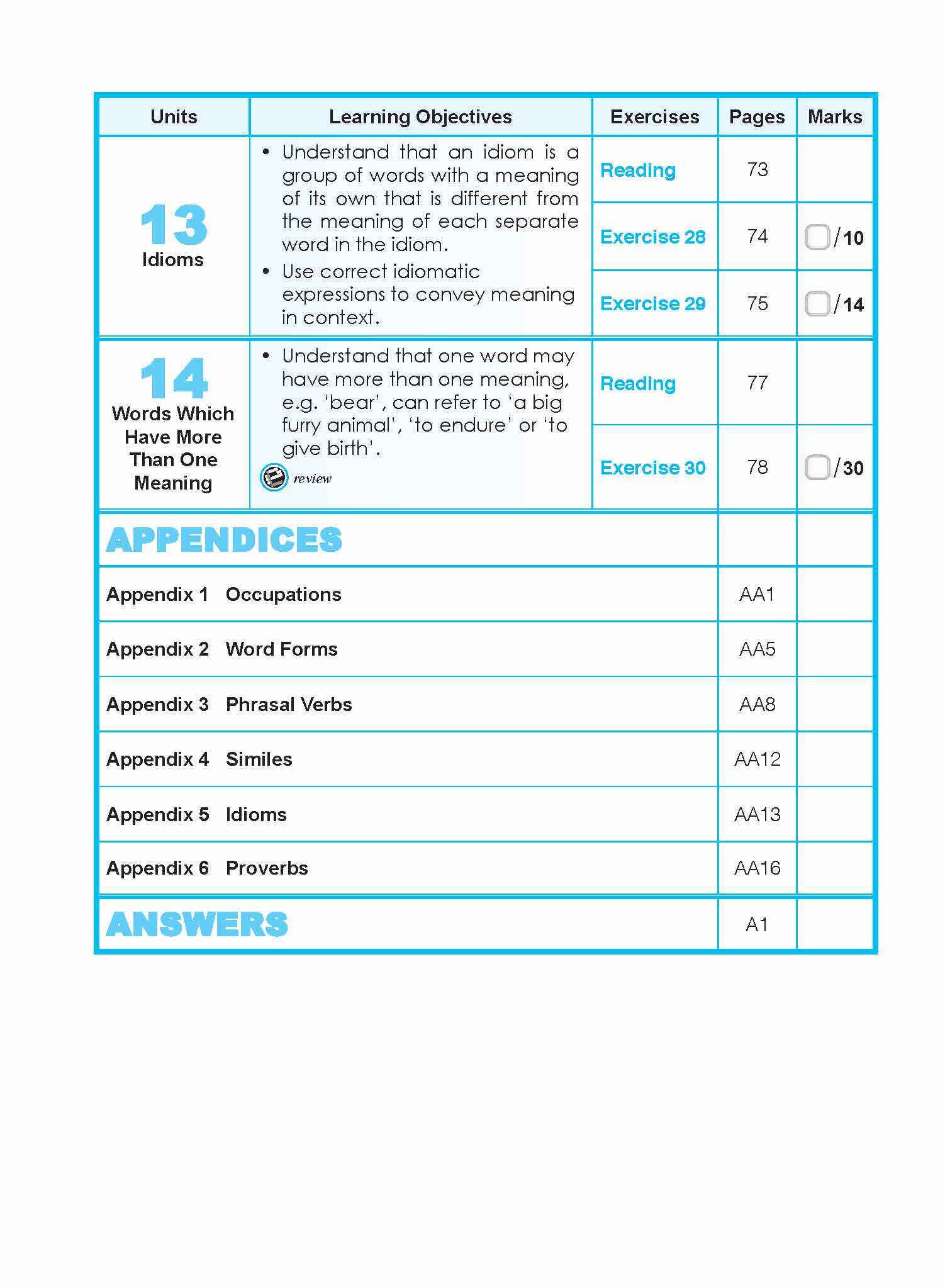 ENGLISH VOCABULARY LESSONS Workbook 4 | OpenSchoolbag