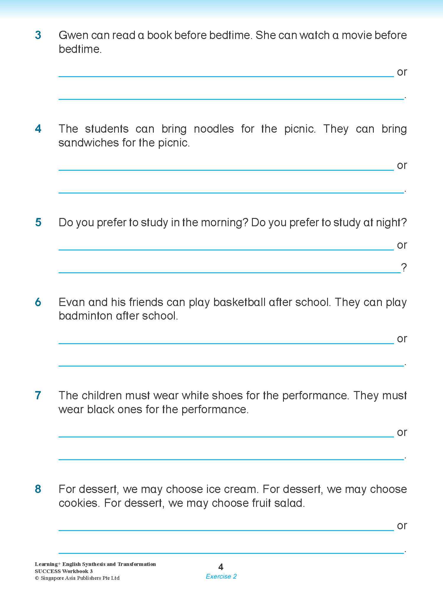 LEARNING+ ENGLISH Synthesis and Transformation SUCCESS Workbook 3 ...