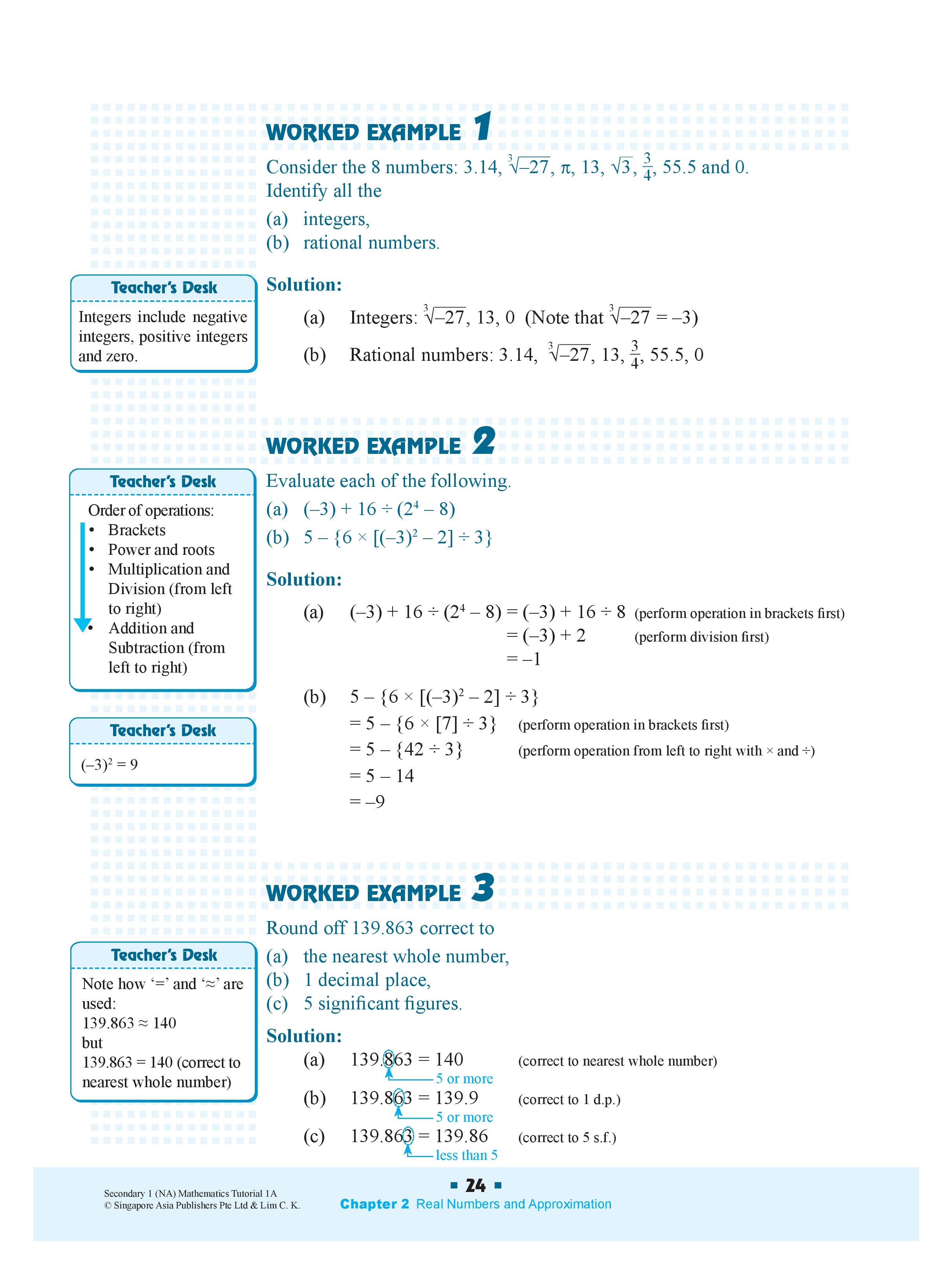 Secondary One Normal [Academic] Mathematics Tutorial 1A | OpenSchoolbag