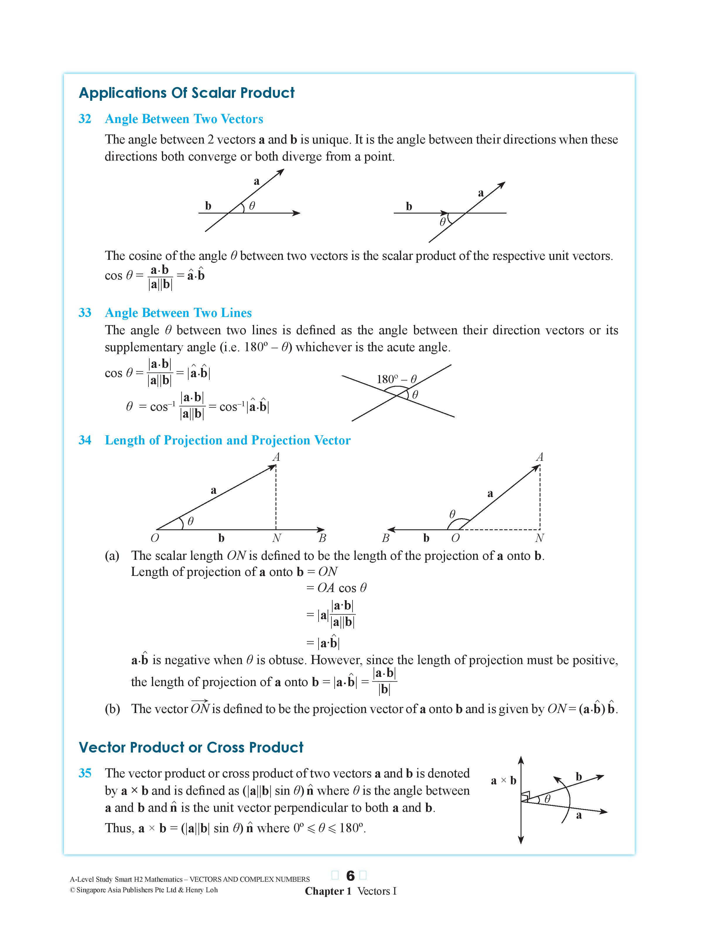 A-Level Study Smart H2 Mathematics [Vectors and Complex Numbers ...