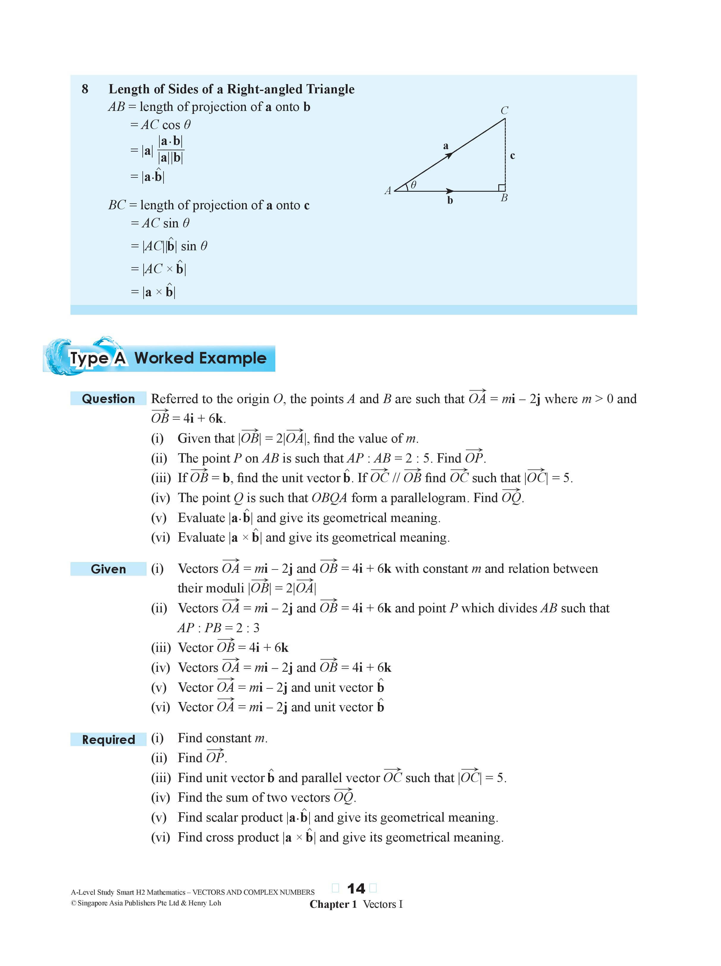 A-Level Study Smart H2 Mathematics [Vectors and Complex Numbers ...
