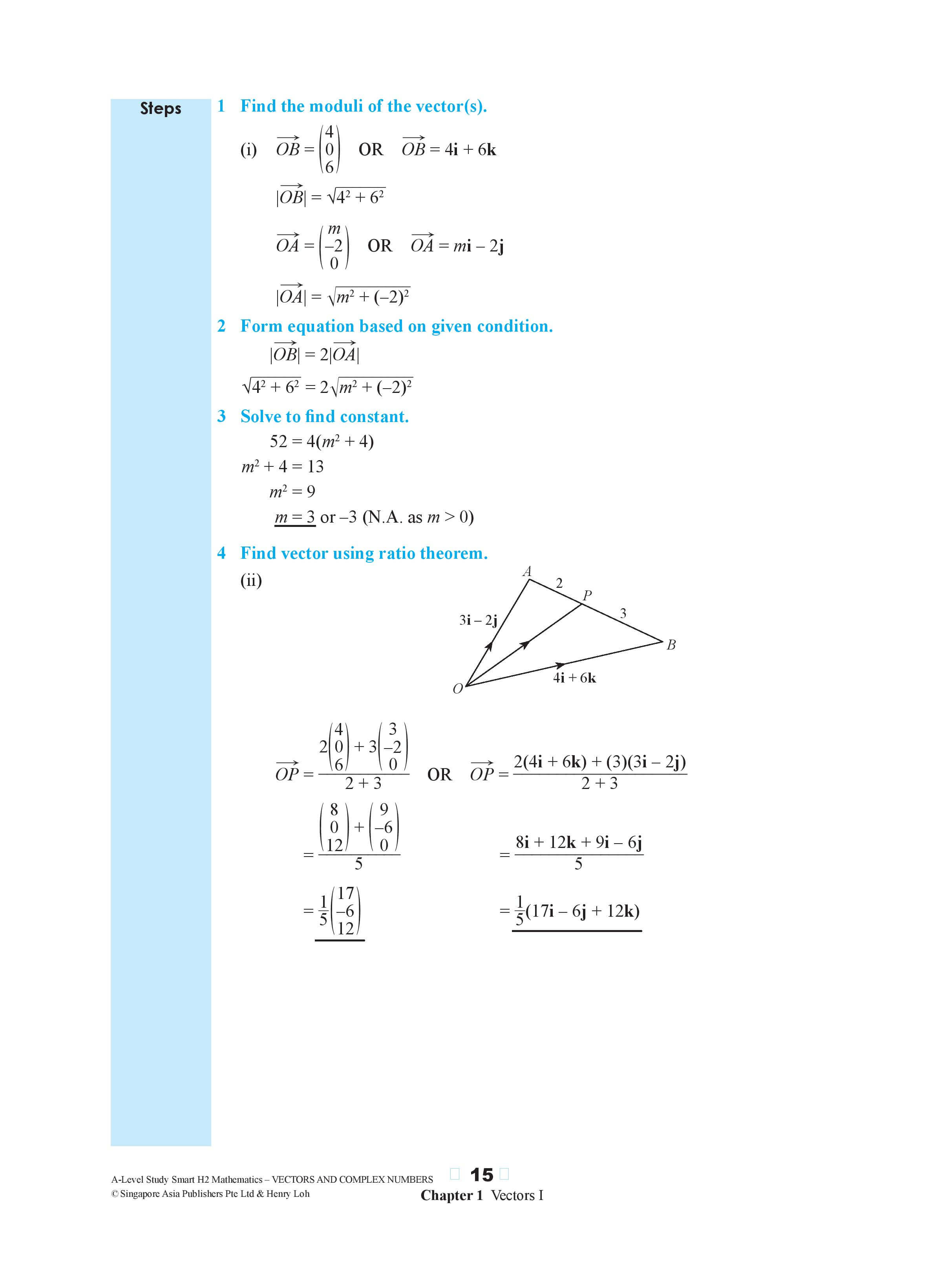 A-Level Study Smart H2 Mathematics [Vectors and Complex Numbers ...